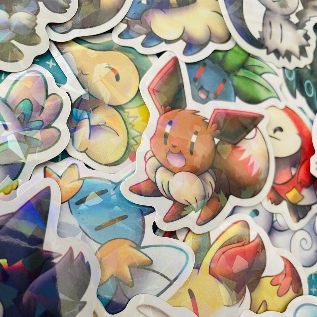 Mystery Bag Stickers Pokemon Fanmade - Etsy