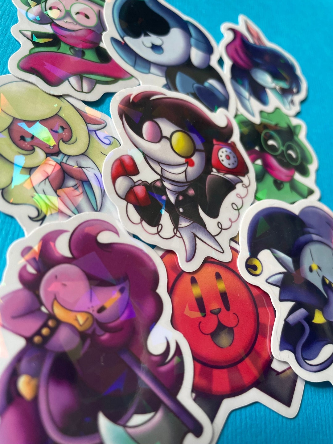 Deltarune Sticker Vinyl Holographic - Etsy