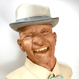 Jazzman Bust Sculpture by Edward J Rohn - Limited Edition Figurine - Etsy