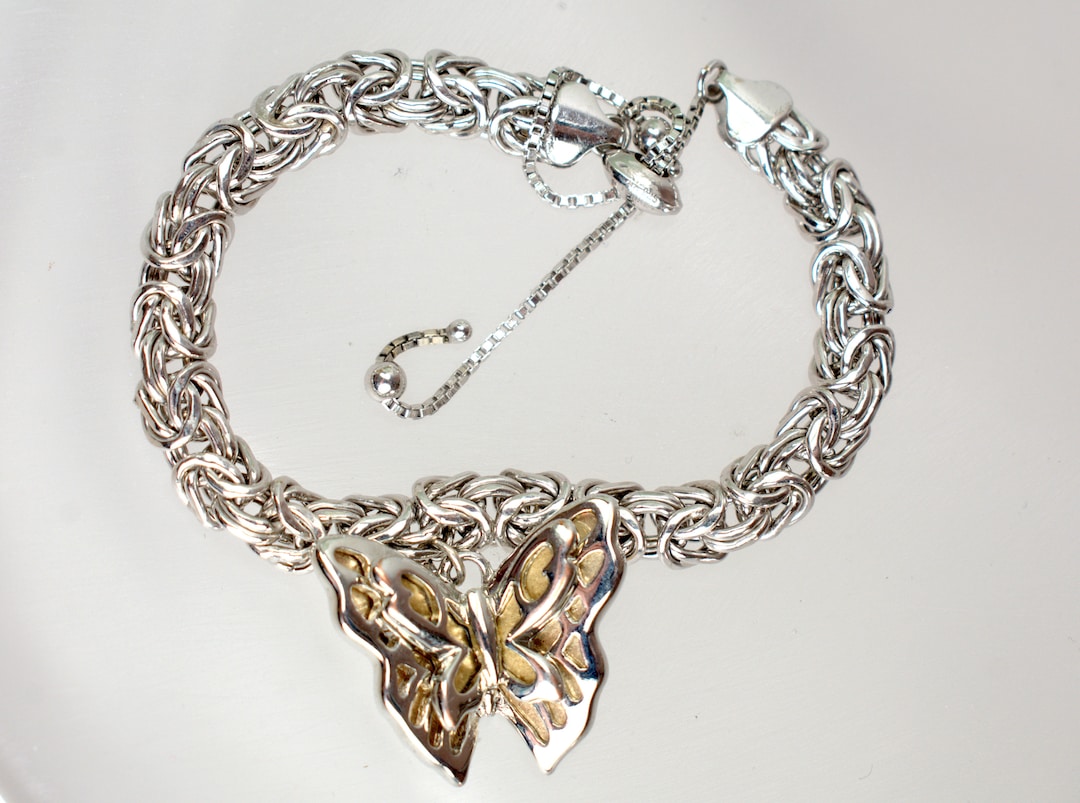 Vintage AK Atasay Kuyumculuk Byzantine Bracelet 925 Turkey - Etsy