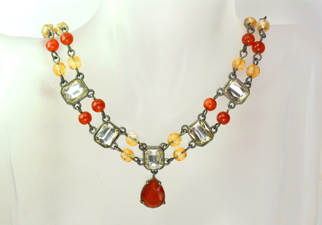 Vintage NR Nina Ricci for Avon of Belleville Necklace Victoryissweet - Etsy