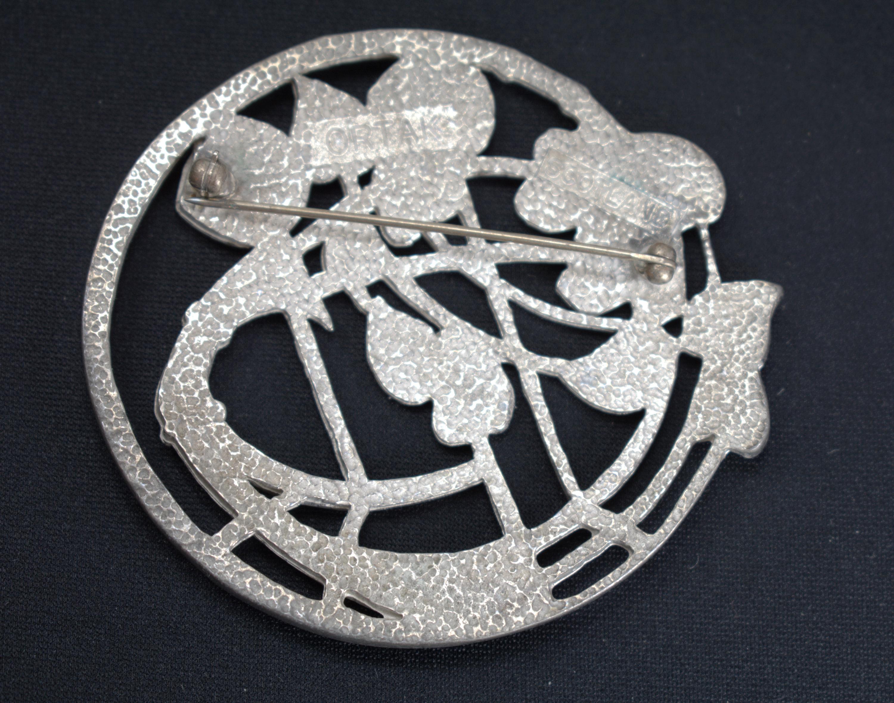 Art Nouveau Style Ortak Scotland Scottish Pewter Brooch Celtic - Etsy