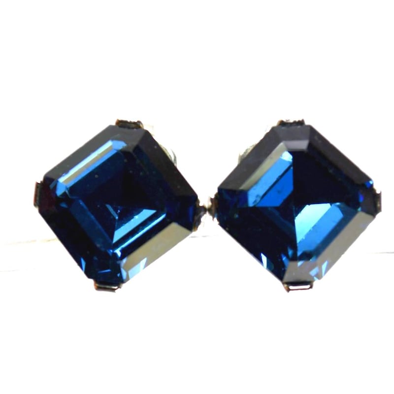 Sapphire Crown Trifari - Etsy