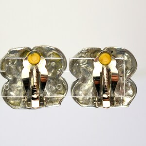 Vintage Connie Bates Fahrenheit New York Clip on Earrings Urban ...