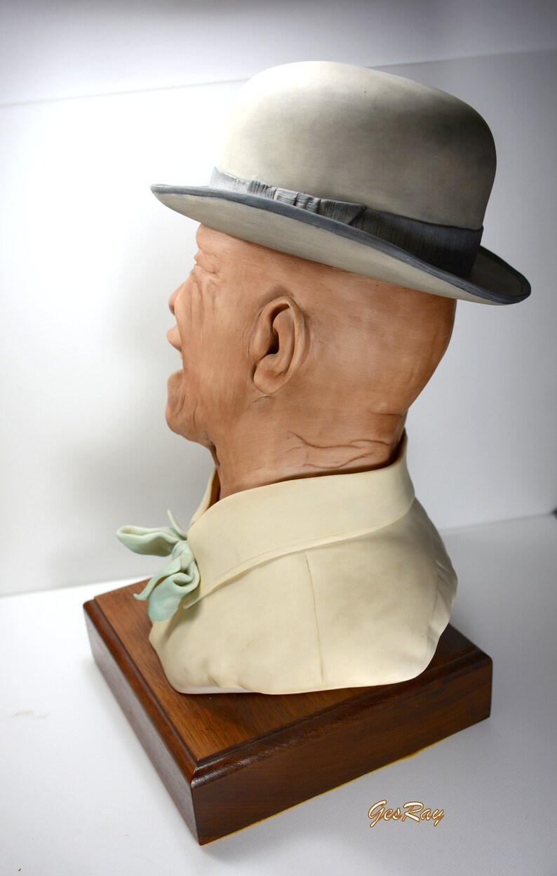 Jazzman Bust Sculpture by Edward J Rohn - Limited Edition Figurine - Etsy