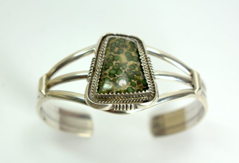 Navajo Native American MP Sterling Silver 925 & Jasper Cuff Bracelet - Etsy