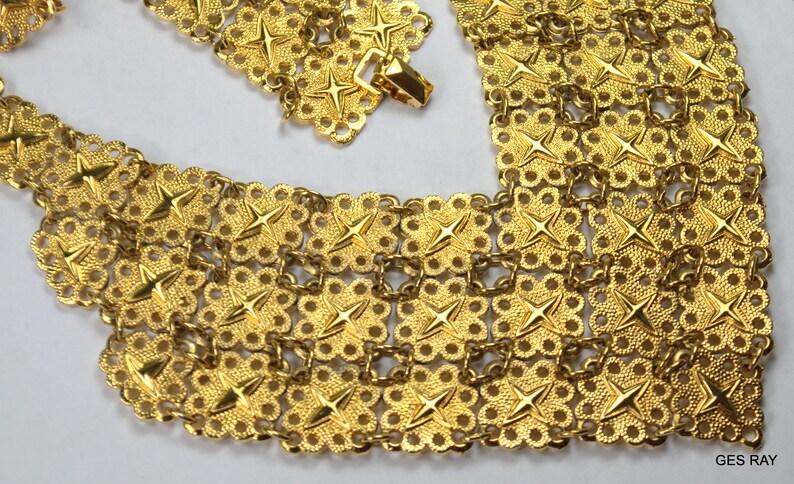 D'orlan Jewelry Set Parure Necklace Bib / Bracelet / - Etsy