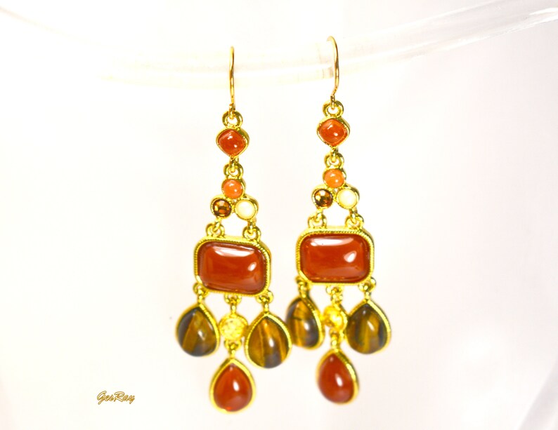 RLL Lauren Ralph Lauren Logo Inlay Cameo Gemstone Charms - Etsy