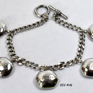 Designer Cerruti Silver Charms Bracelet Cerruti Inspiration Words ...