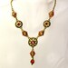 Vintage NR Nina Ricci for Avon Necklace Rhinestone Y Drop Pendant ...