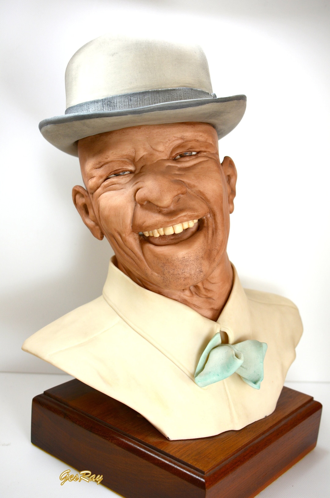 Jazzman Bust Sculpture by Edward J Rohn - Limited Edition Figurine - Etsy