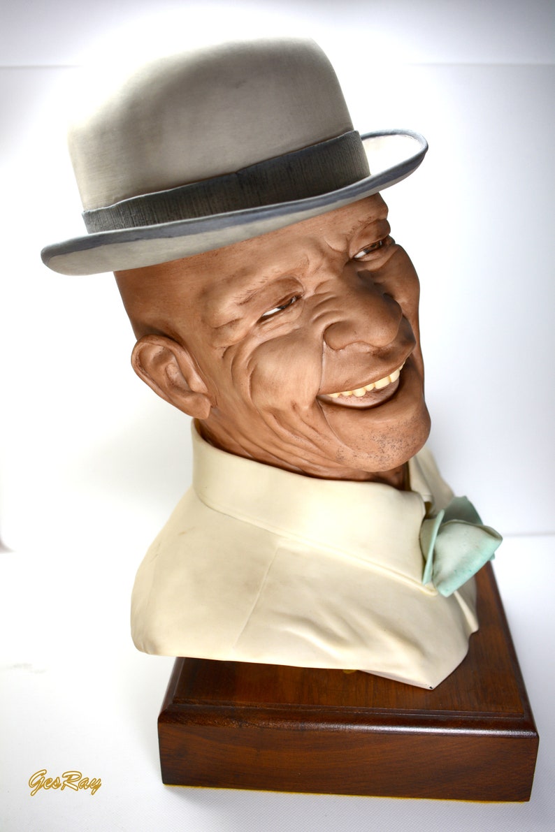 Jazzman Bust Sculpture by Edward J Rohn - Limited Edition Figurine - Etsy
