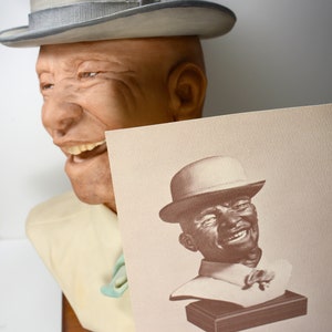 Jazzman Bust Sculpture by Edward J Rohn - Limited Edition Figurine - Etsy