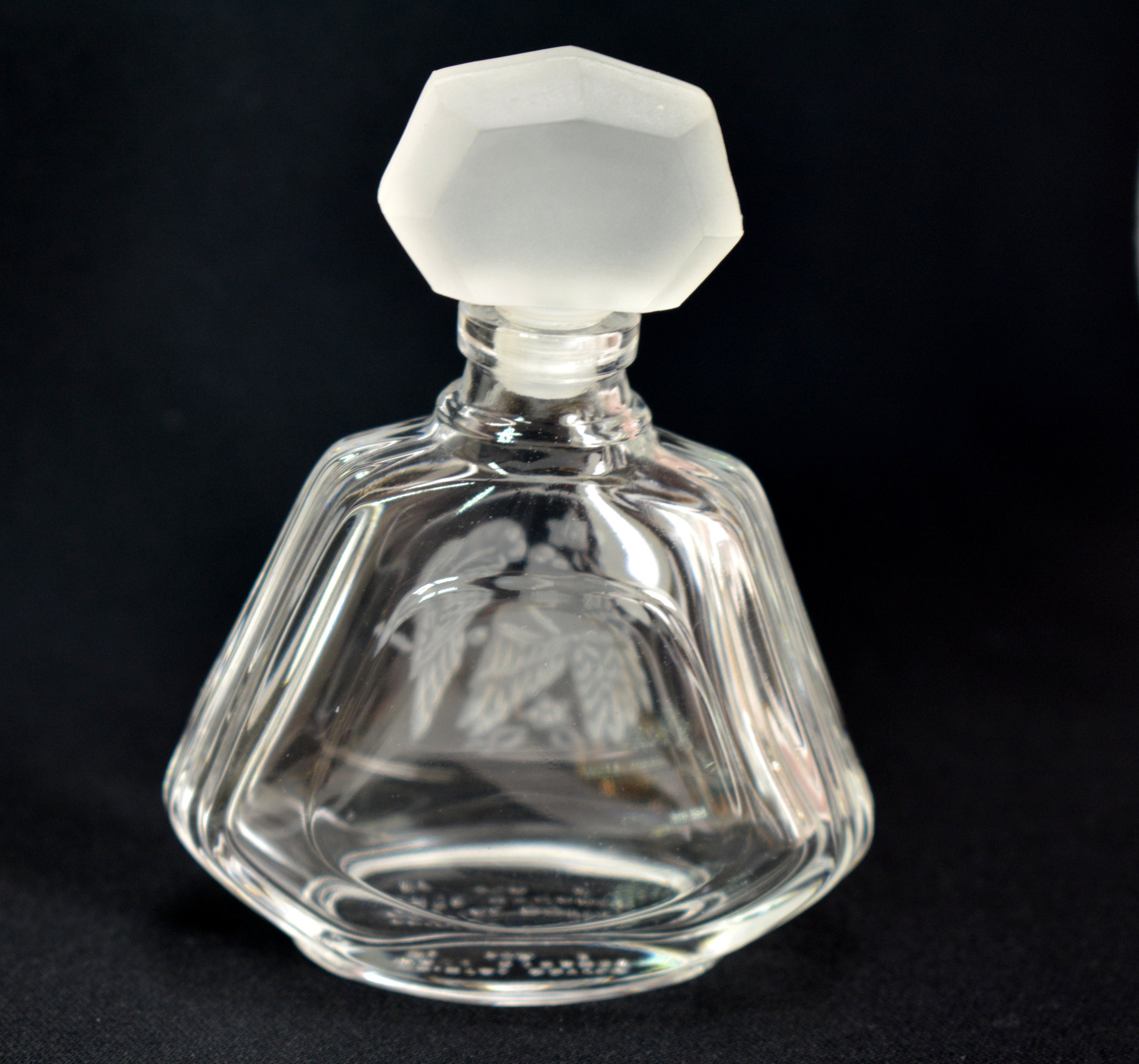 Vintage Crystal Perfume Bottle Made in France by VCA - Etsy