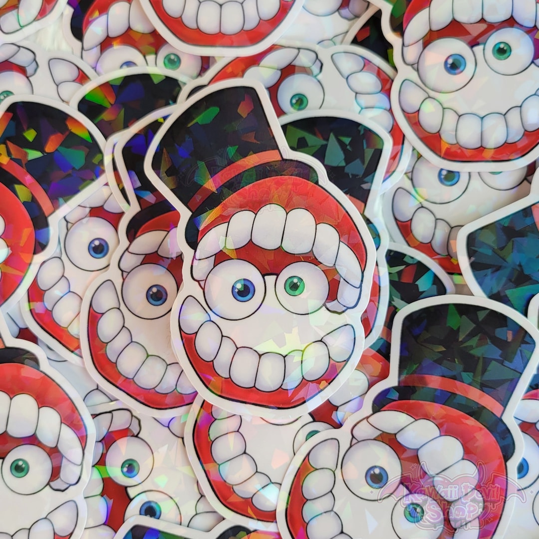 The Amazing Digital Circus Caine 3 Inch Vinyl Sticker - Etsy