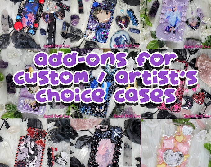 Custom Case ADD ONS - Etsy
