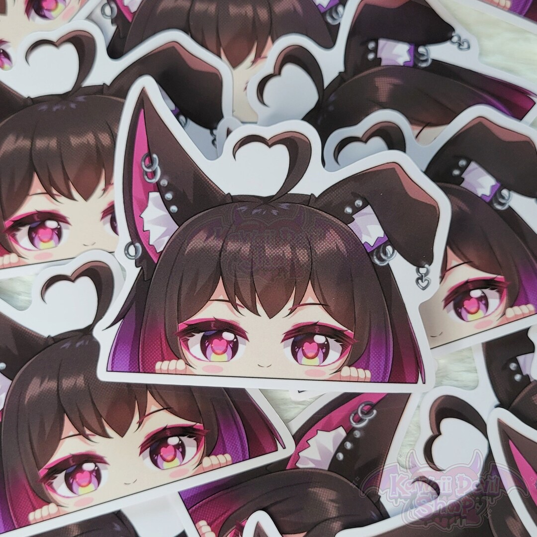 Nuigurumivt Chibi Peaker 3 Inch Vinyl Sticker - Etsy