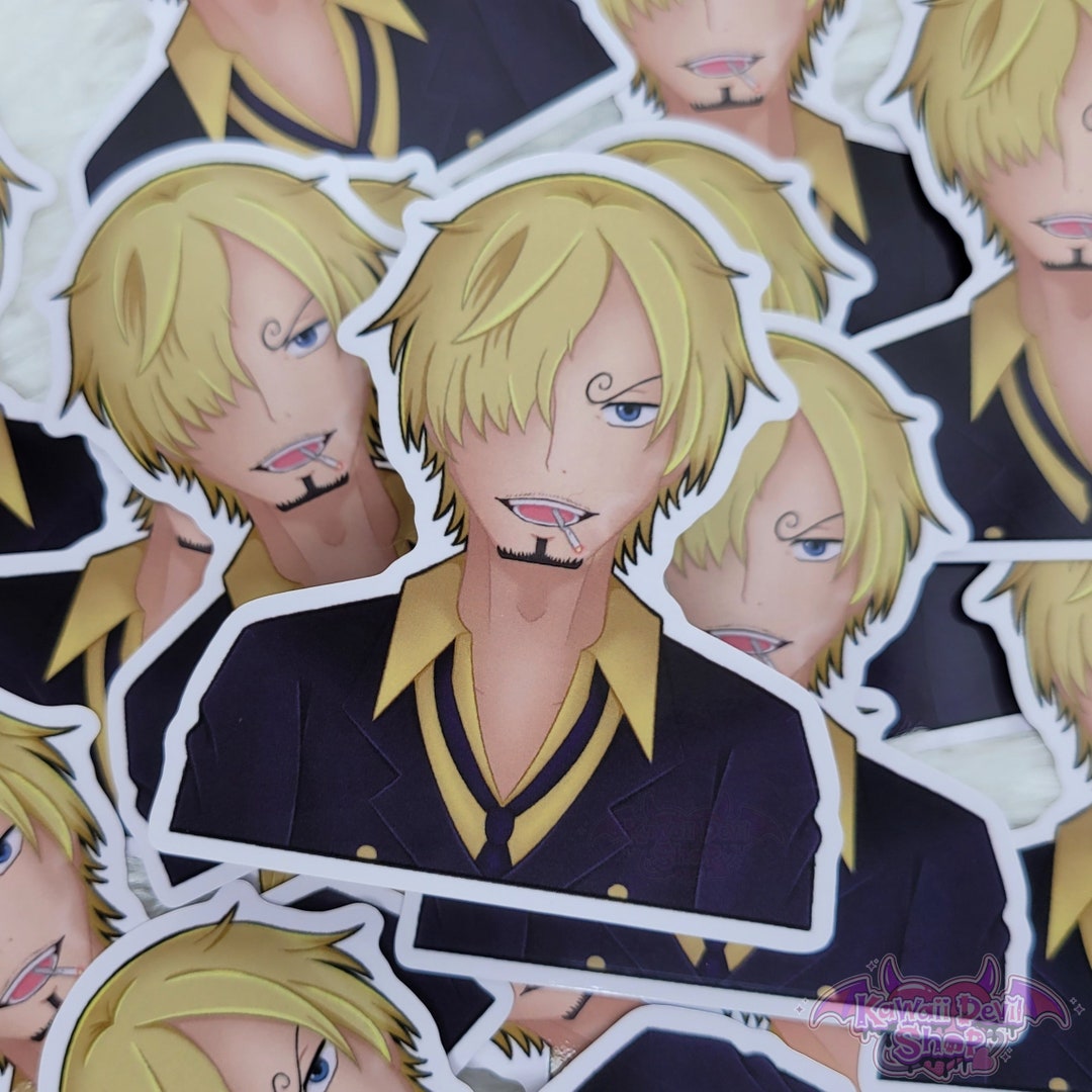 OP Sanji 3 Inch Vinyl Sticker - Etsy
