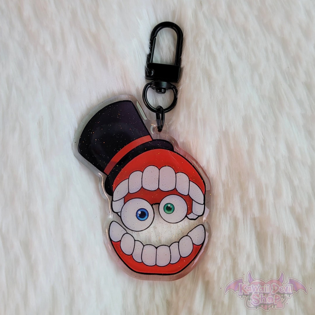 The Amazing Digital Circus Caine 2.5 Inch Acrylic Keychain - Etsy