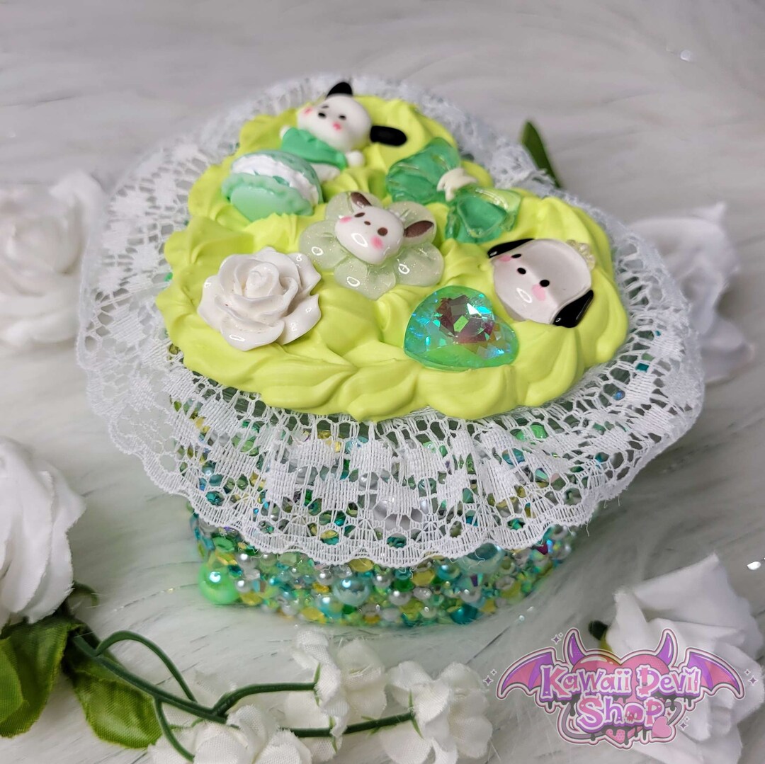 Kawaii Puppy Decoden Stash Jar - Etsy