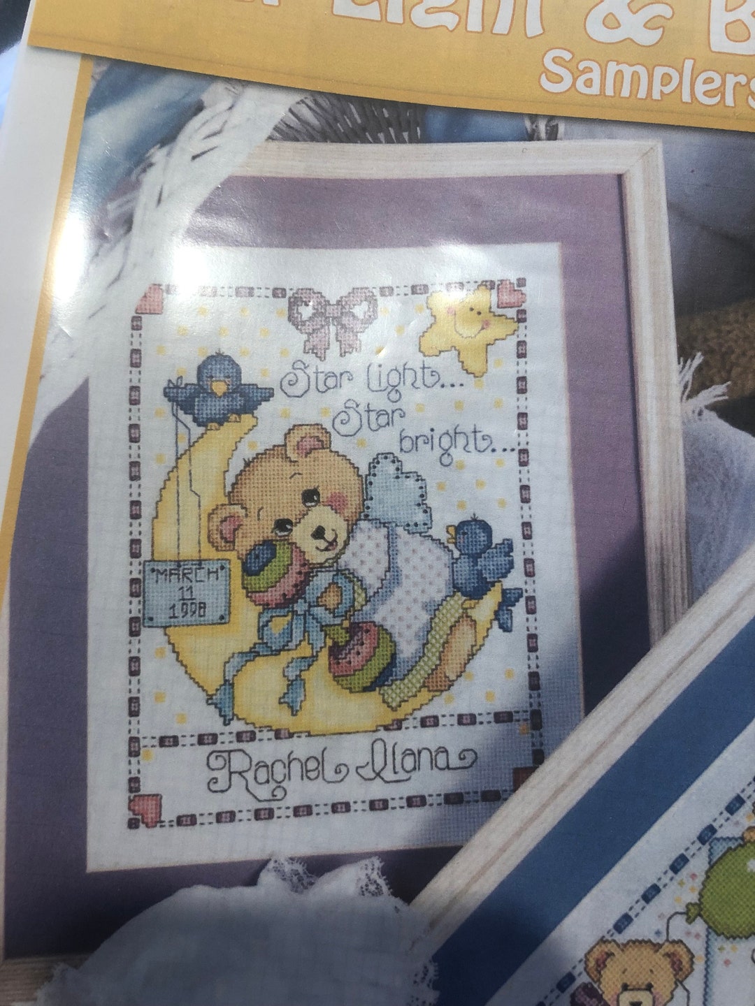 Star Light Star Bright Completed Cross Stitch - Etsy