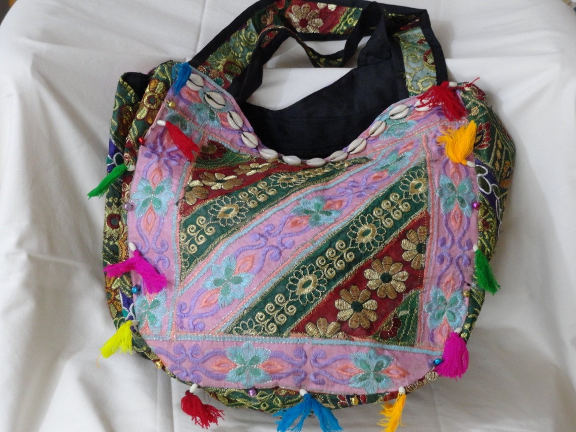 Colorful Laptop Bag. Patchwork Women's Shoulder Tote Bag. iPad Bag Cum ...