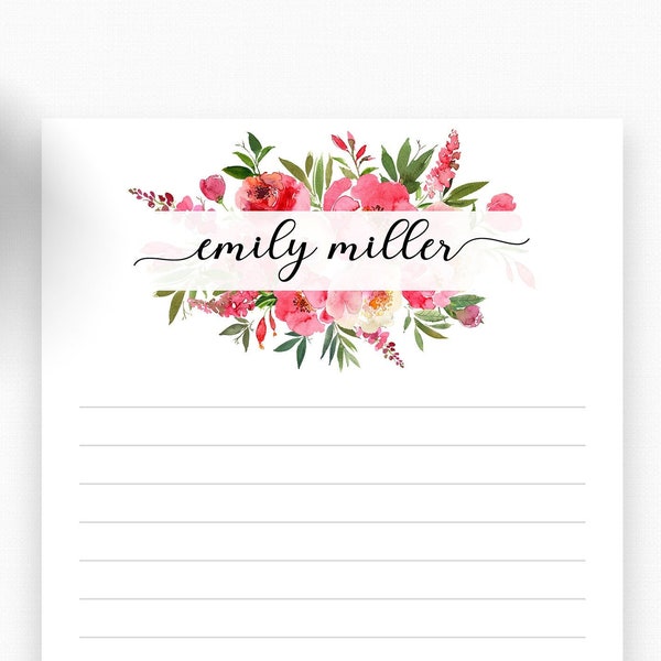 Writing Pad - Etsy