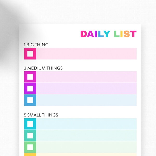 To Do List Notepad - Etsy