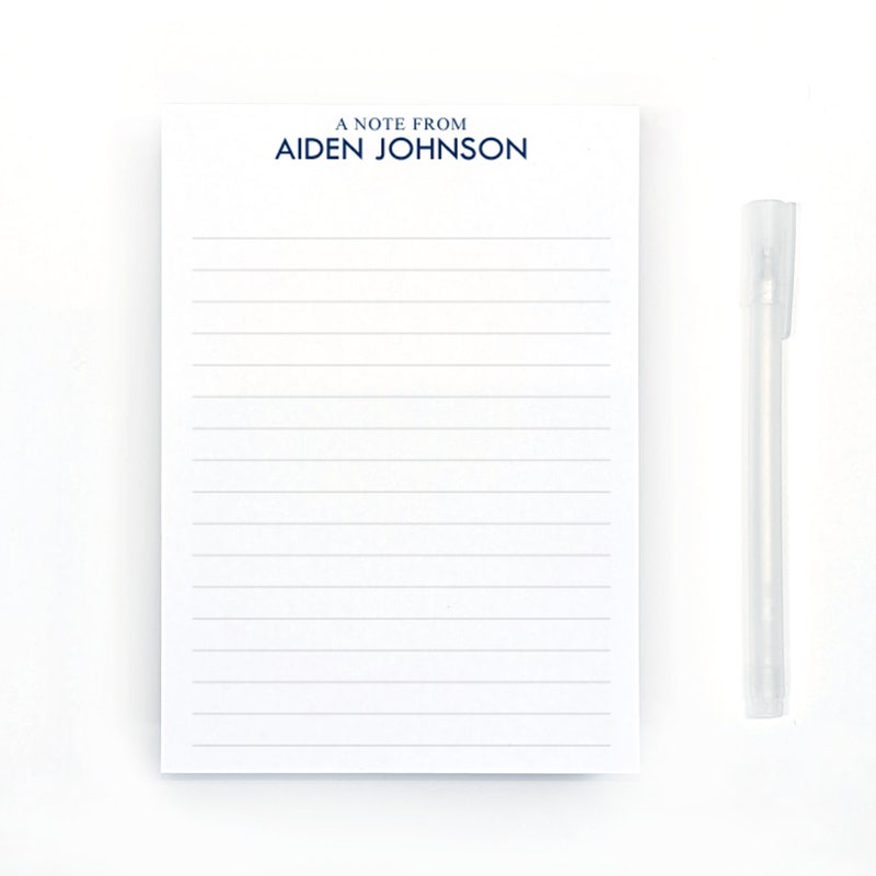 Personalized Notepads - Etsy