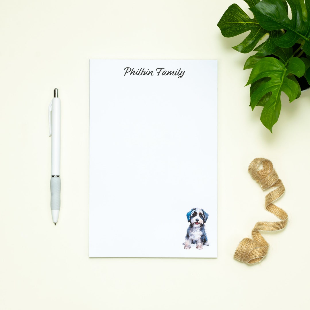 Personalized Dog Breed Notepads | Custom Stationery for Dog Lovers | 8. ...