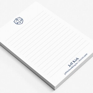 Scales of Justice - Law Notepad - Personalized Gift for Attorney ...