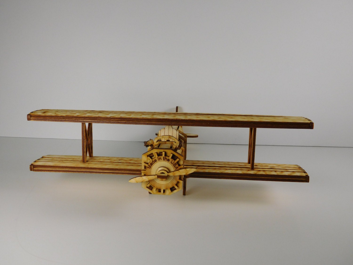 Bi-Plane Laser Cut Wooden Model Kit The Best Laser Cut Models | Etsy