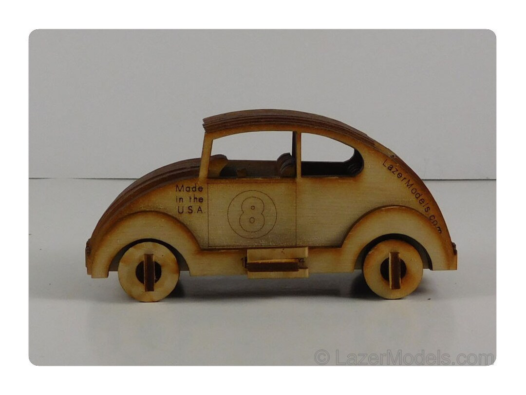 Wood Model Kit of Mini Bug Puzzle - Etsy