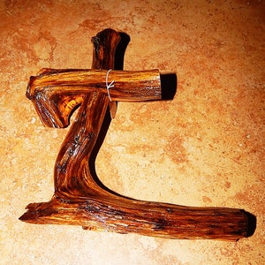 7 3/4" X 7 1/2" Cedar Wood Desk/mantle Cross - Etsy