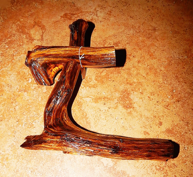 7 3/4" X 7 1/2" Cedar Wood Desk/mantle Cross - Etsy