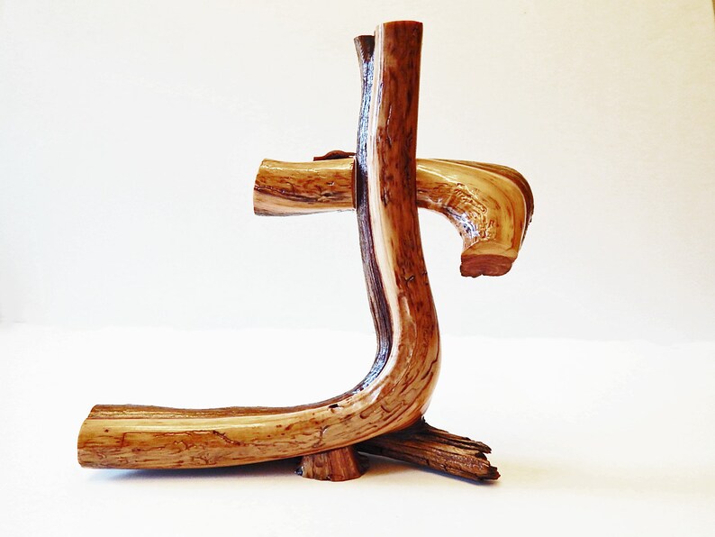 7 3/4" X 7 1/2" Cedar Wood Desk/mantle Cross - Etsy