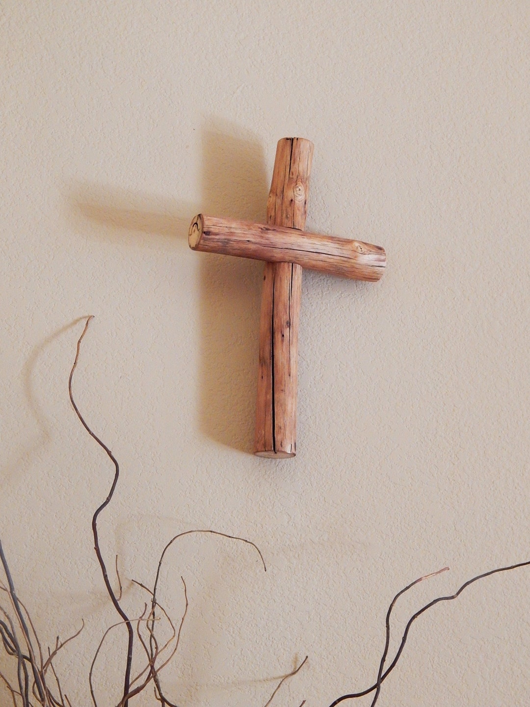 14 Inch Santa Fe Style Fir Wood Cross - Etsy