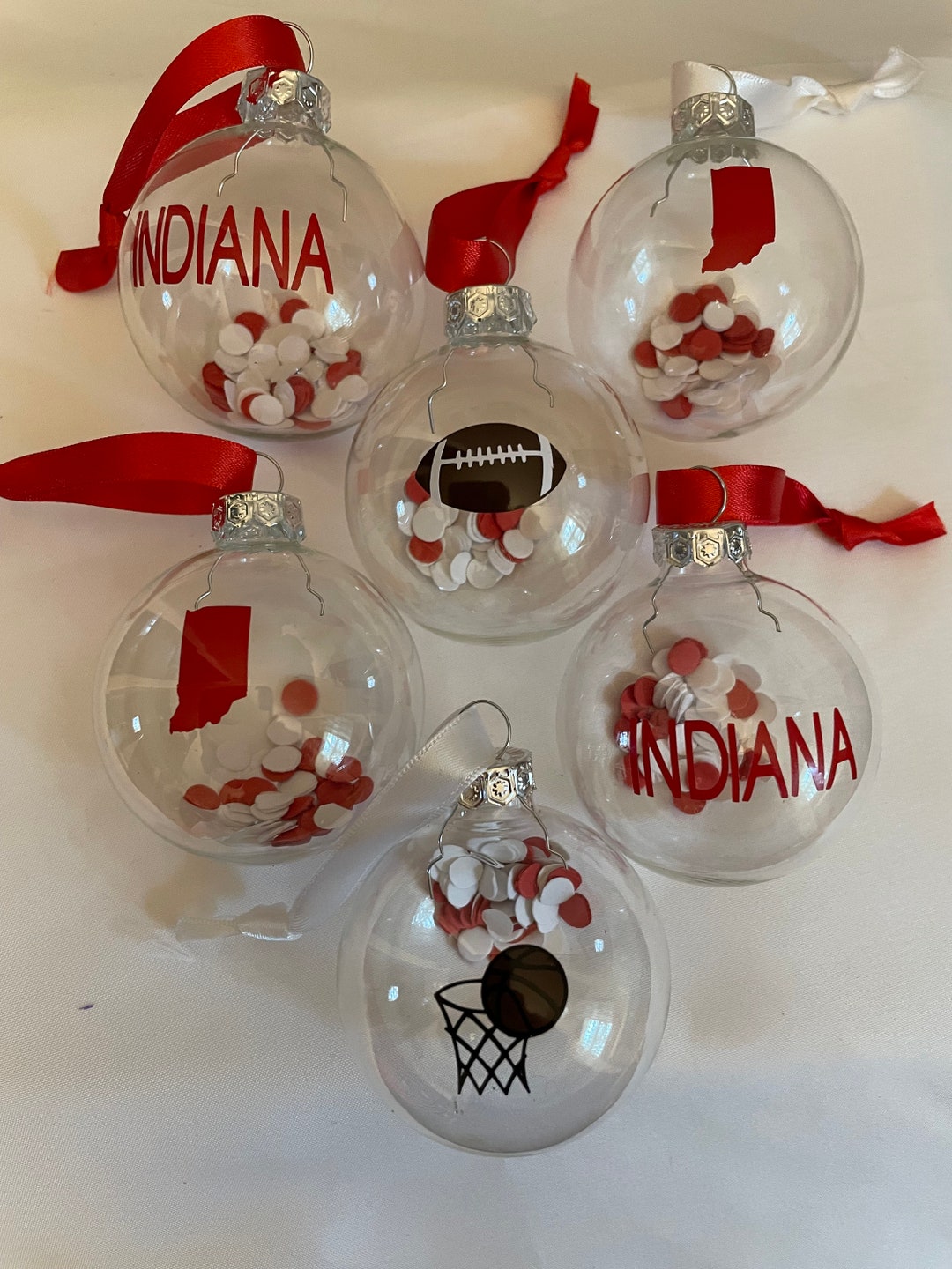 Indiana Inspired Ornaments Set of 6 - Etsy