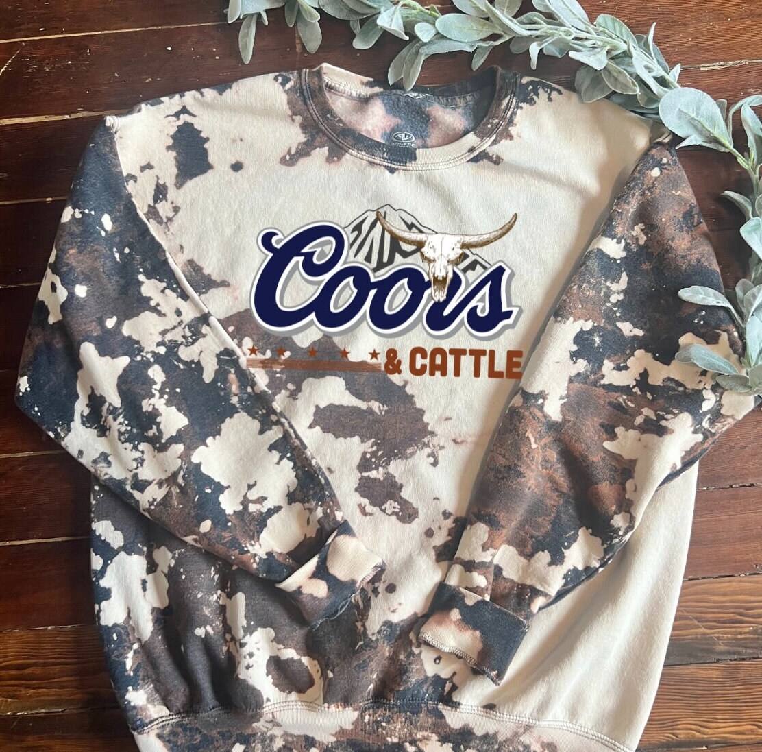 Coors & Cattle Cowhide Shirt Country Trendy Clothes Western Clothes ...