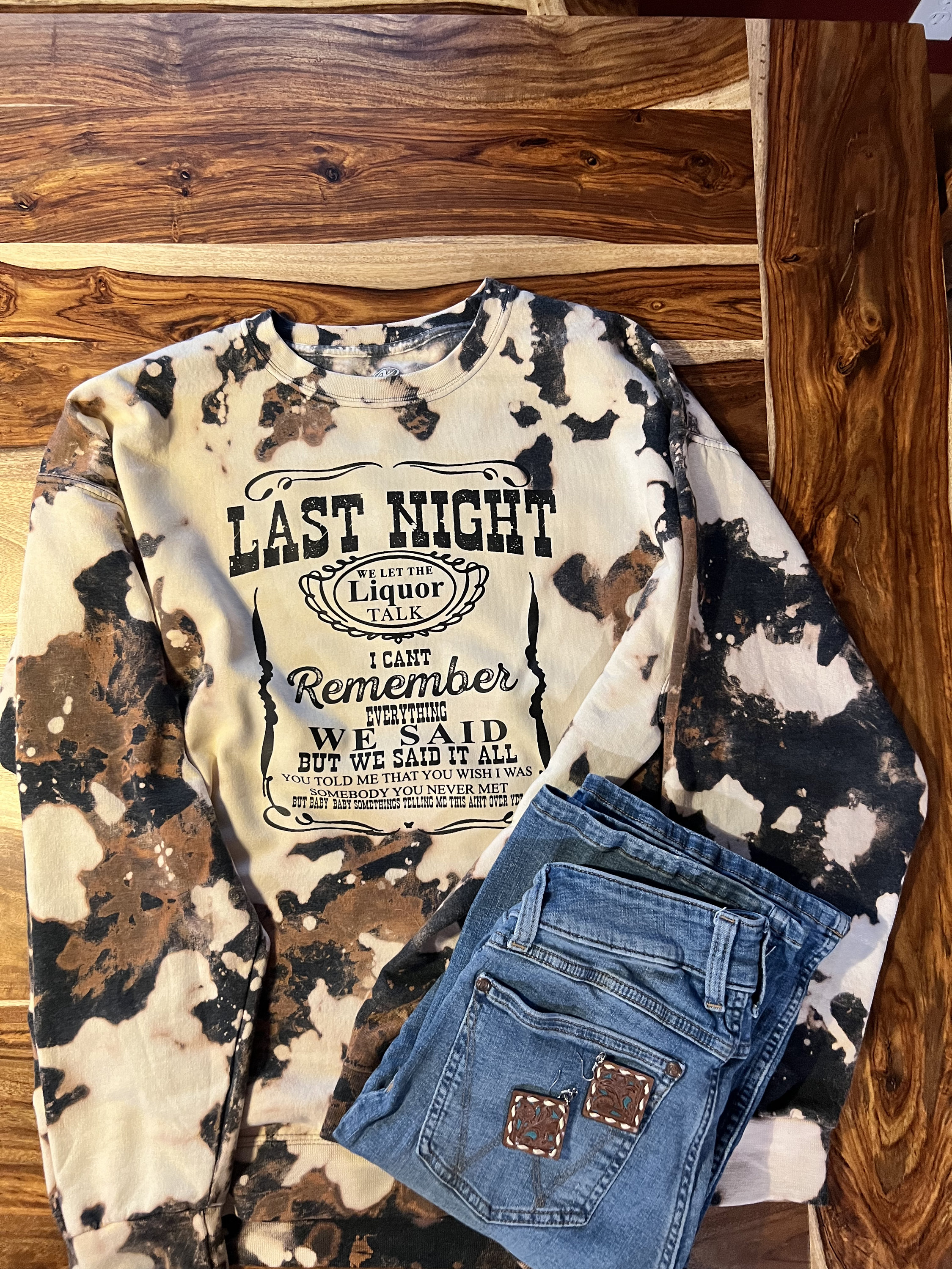 Cow Print Shirt Cowhide Shirts Howdy Bleached Shirts, Cow Shirt Cowgirl ...