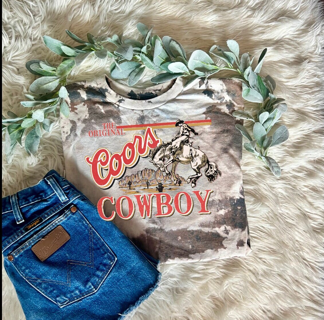 Coors Cowboy Cowhide Shirt Country Cowboy Clothes Western Clothes ...