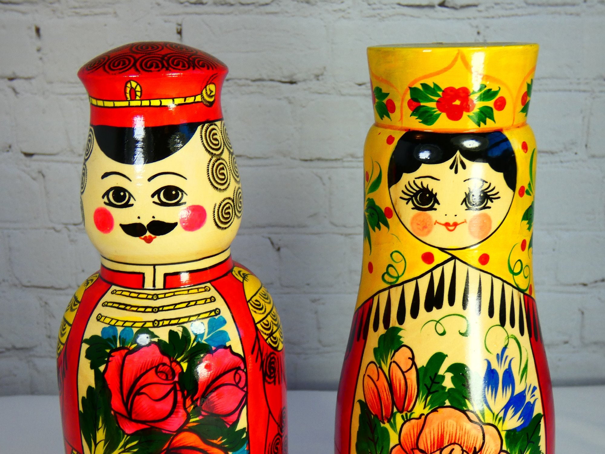Vintage Russian Matryoshka Doll Rodnik Vodka Bottle Holder - Etsy