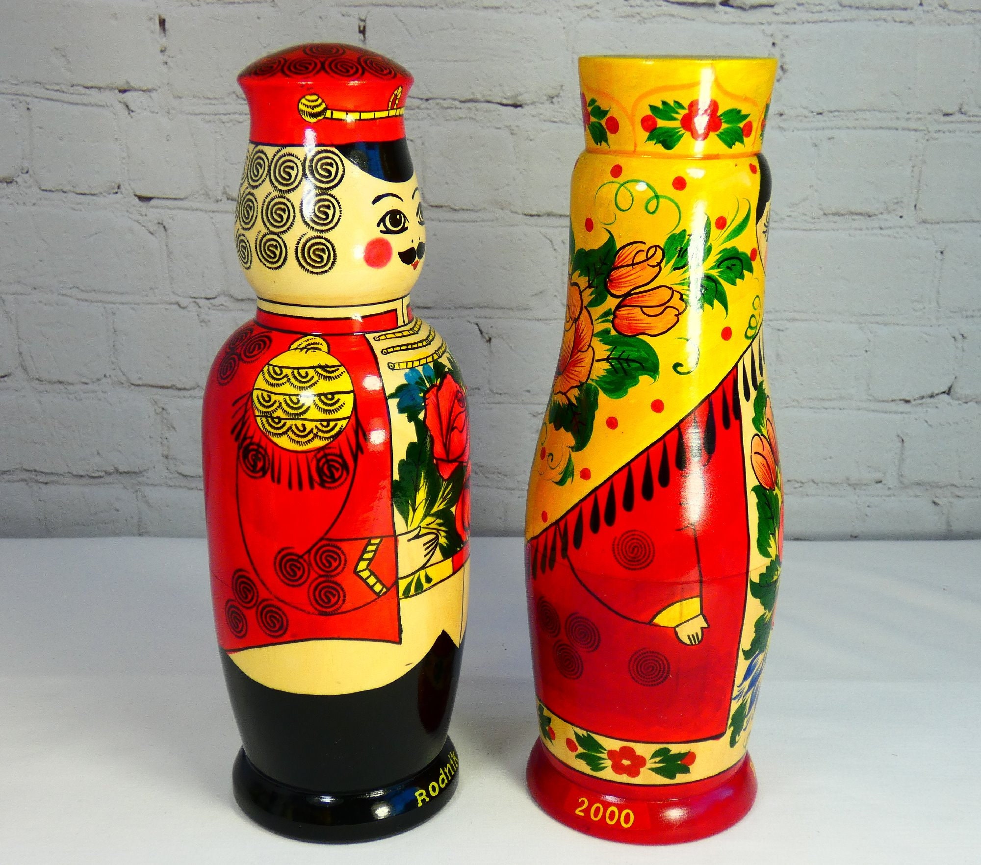 Vintage Russian Matryoshka Doll Rodnik Vodka Bottle Holder - Etsy