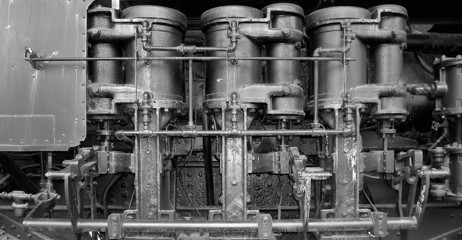 Shay Steam Locomotive I - Etsy UK