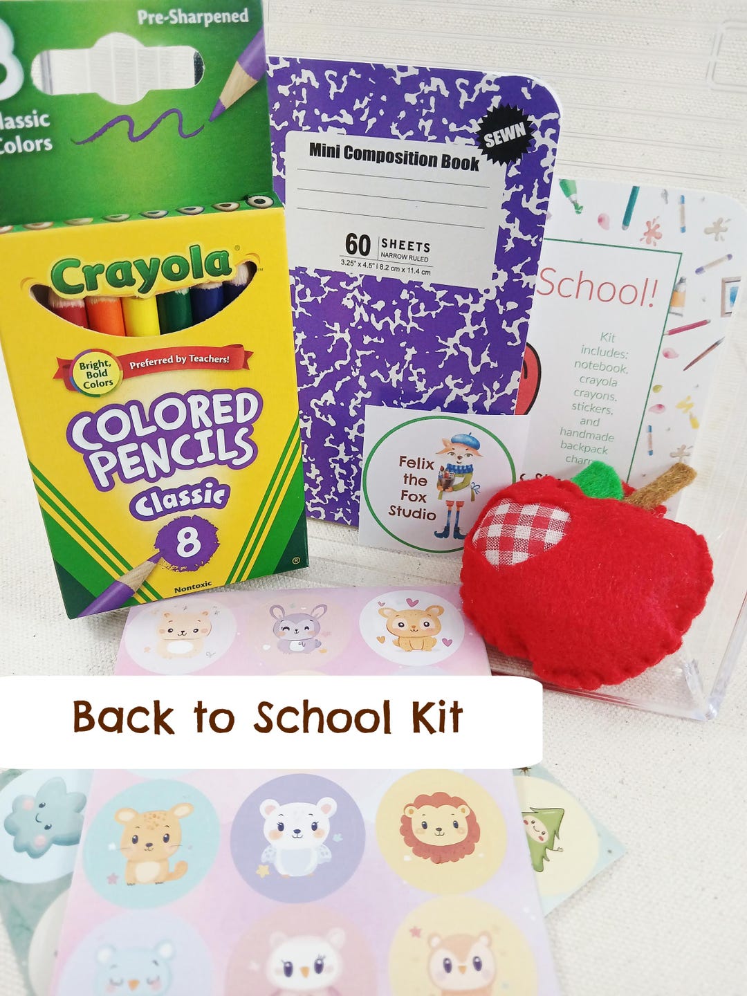 Kids Writing & Drawing Kits, Back to School - Etsy
