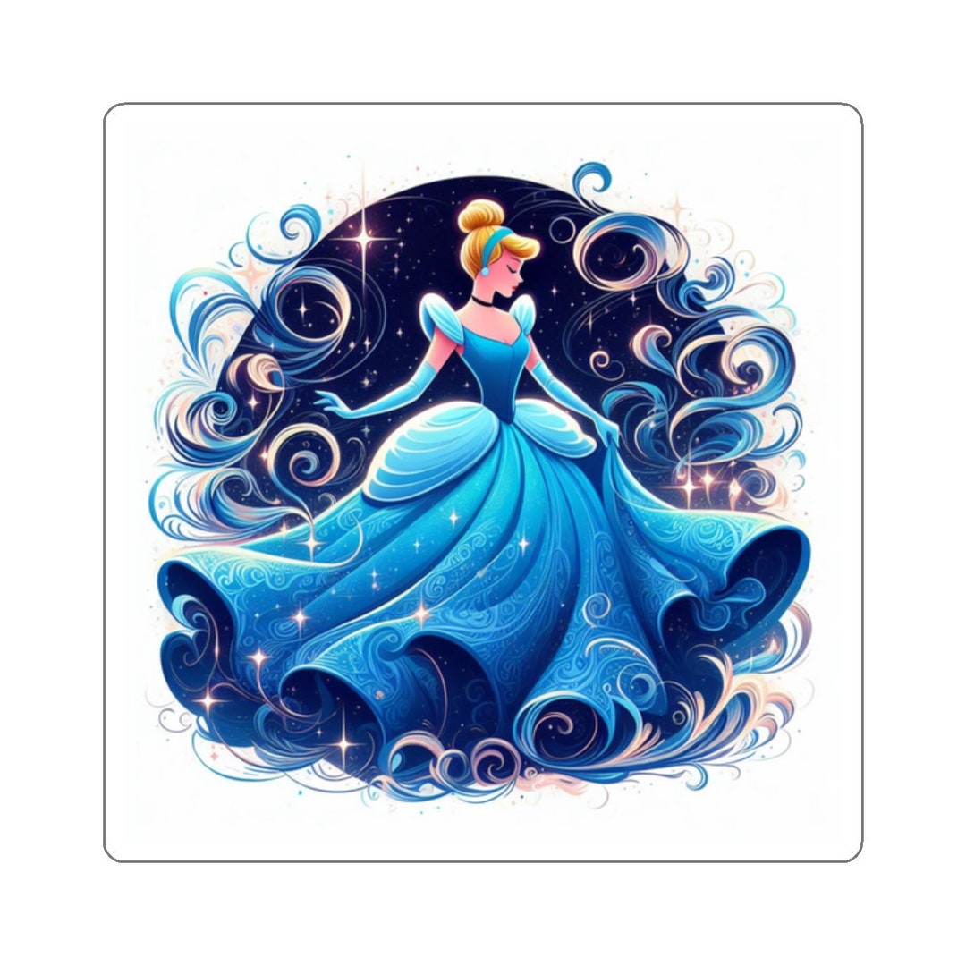 Cinderella Sticker, Cinderella, Cinderella Tech Sticker, Cinderella ...