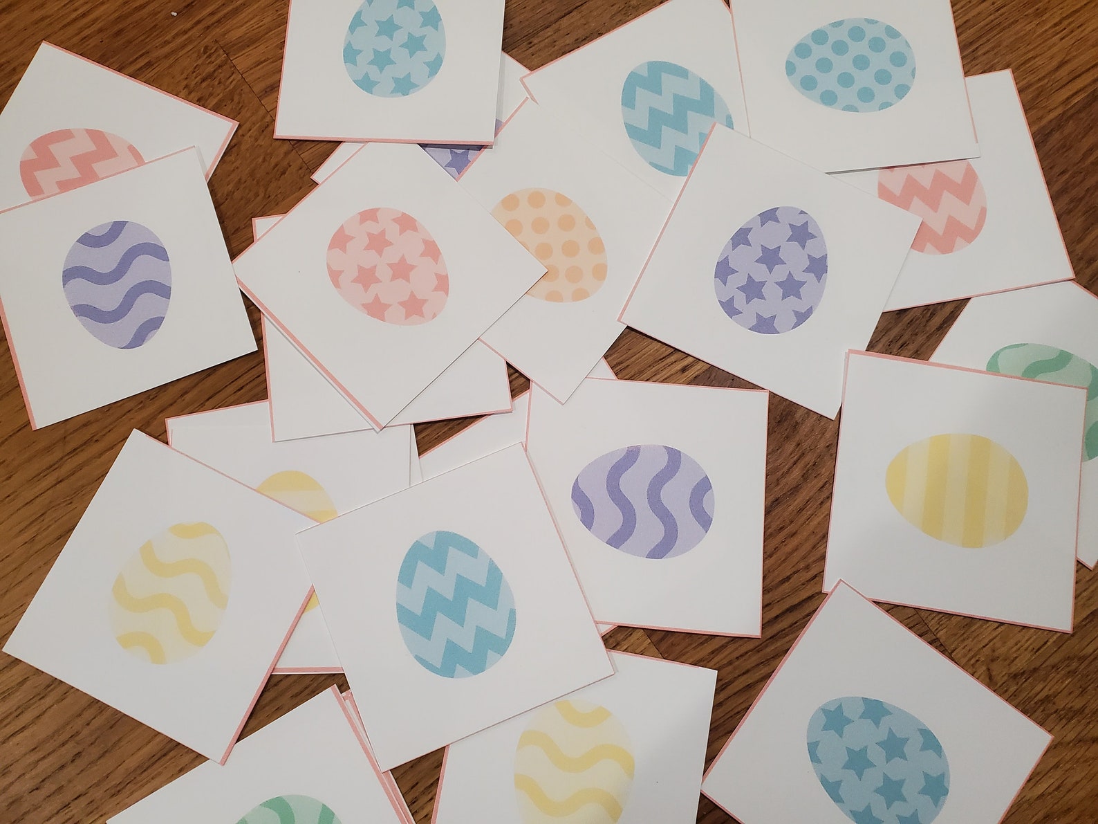 Easter Egg Memory Match Kid's Game, Printable Instant Download ...