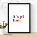 Pi Day Classroom Decor Bundle, Instant Download, Print at Home, Letter ...