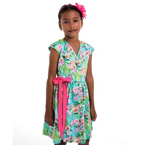 Girls Dress Pattern Pdf, Wrap Dress Pattern, Childrens Sewing Pattern ...