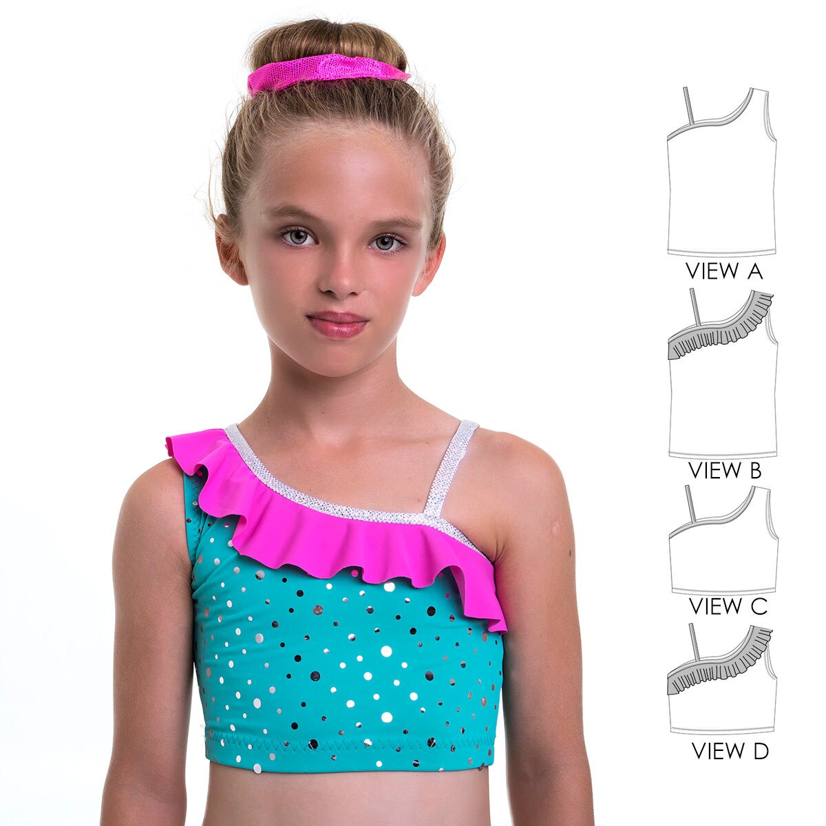 39 Designs Dance Crop Top Sewing Pattern MoraAnastasia